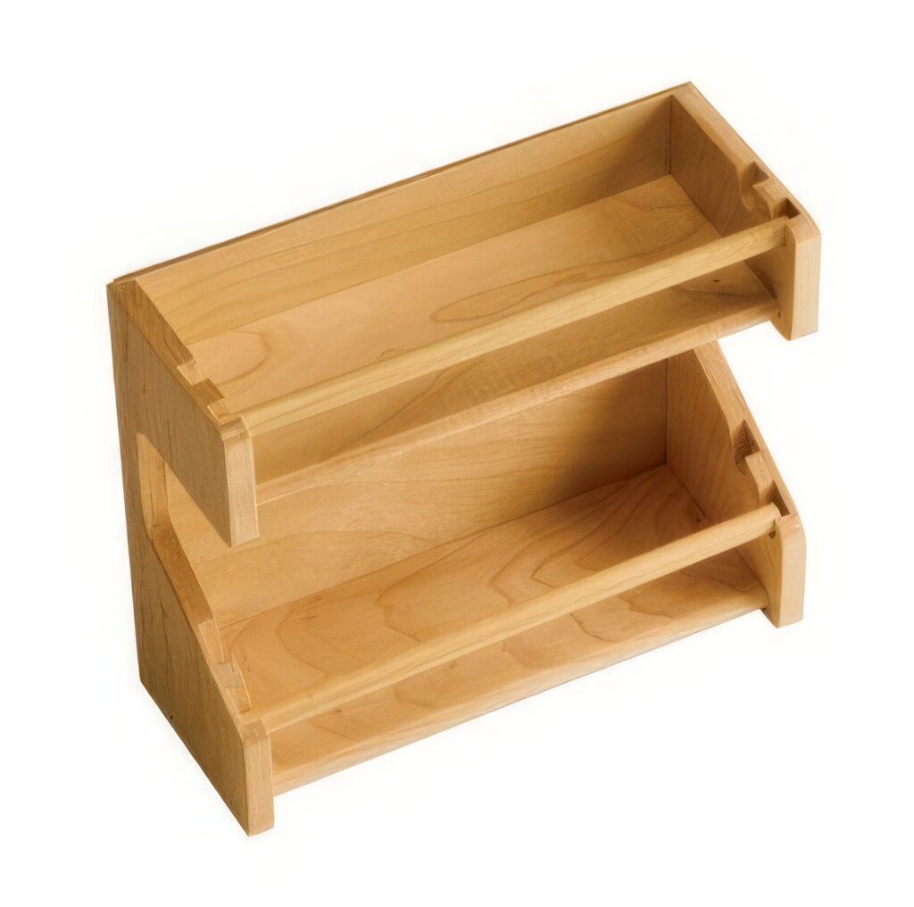 Adjustable Spice Rack – Custom Built Door